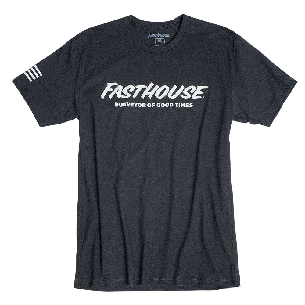 Fasthouse Logo Tee Black – Whyteline Collective